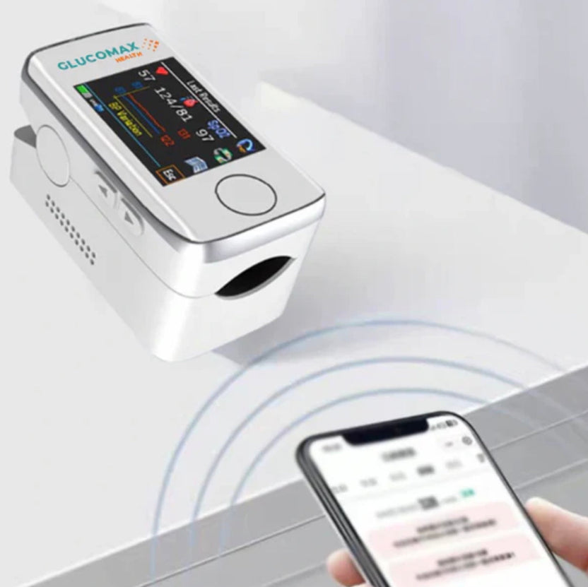 GlucoMax™ Glucómetro láser oficial e indoloro